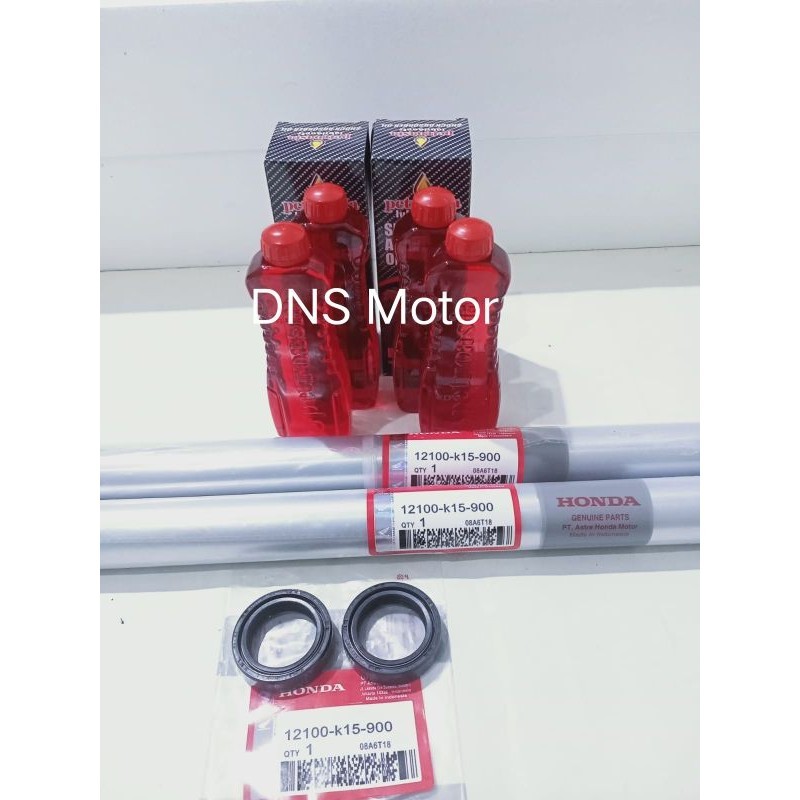 Jual Paket shock depan komplit K15 Honda CB150R, CBR 150R model drat ...
