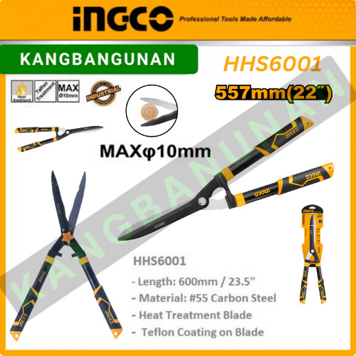 Jual Gunting Rumput Pagar (22") Hedge Shear INGCO HHS6001 Taman Kebun ...