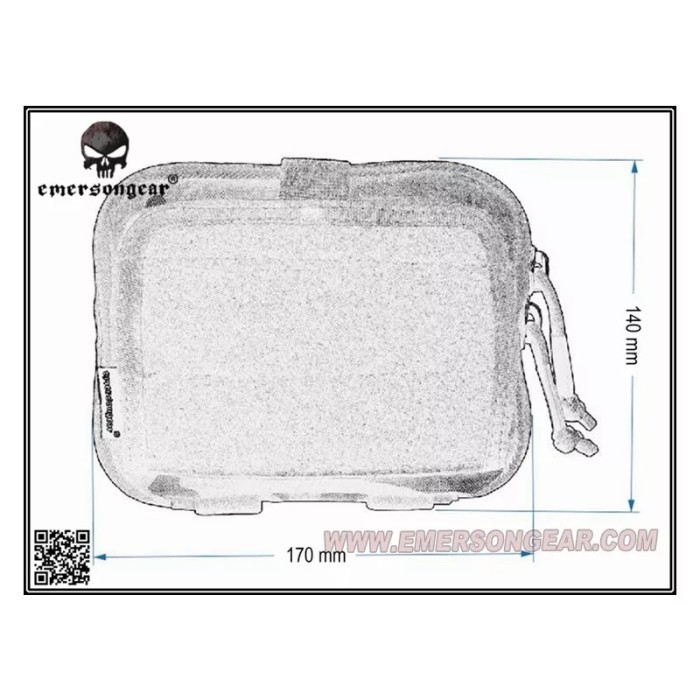 Jual Emerson Gear Tactical Admin Multifungsi Pouch Map Bag Molle ...