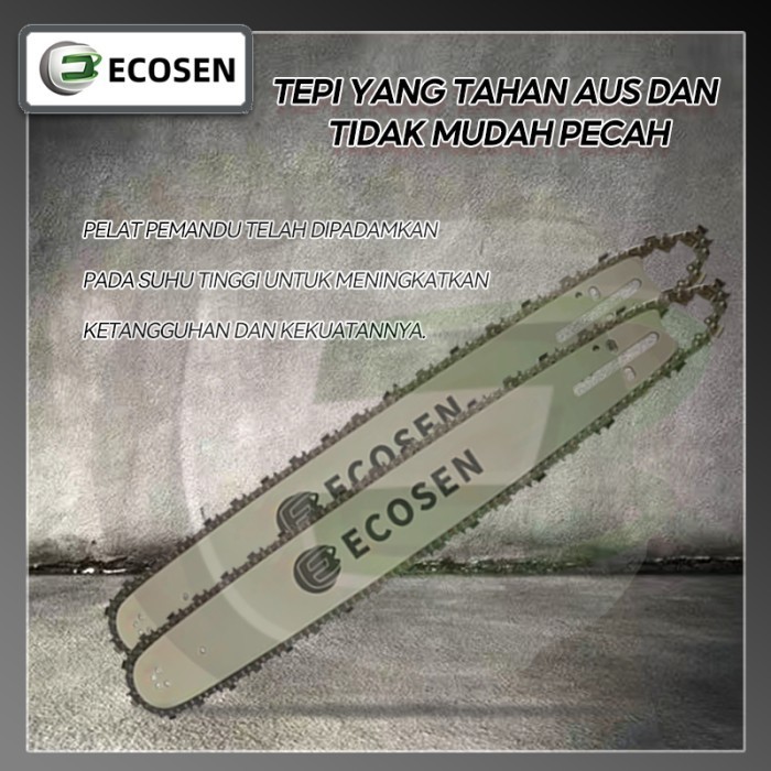 Jual Ecosen Rantai Chainsaw 20 22 24 Inch Guide Bar Chainsaw Chainsaw Chain | Shopee Indonesia