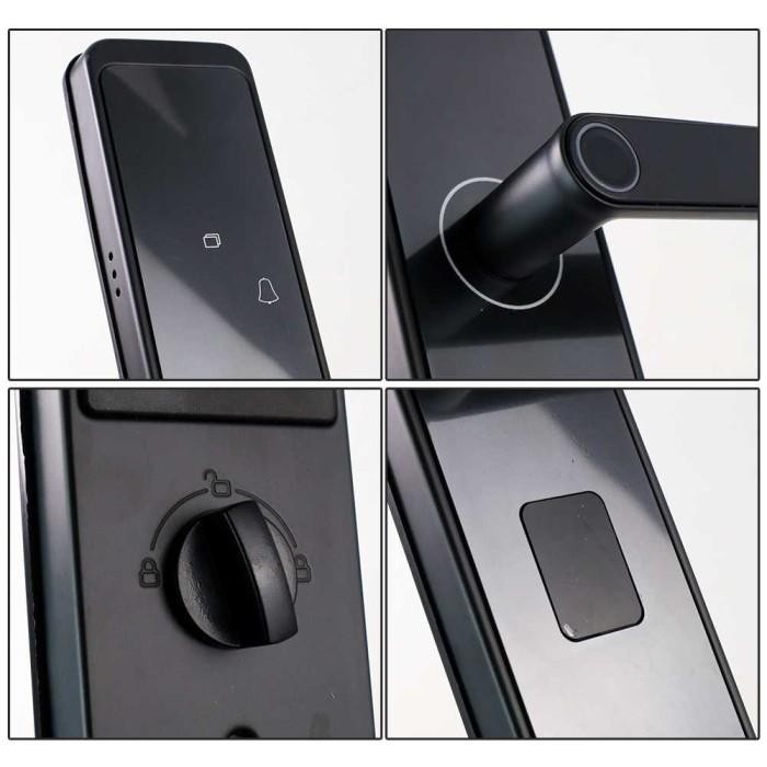 Jual SMART DOOR LOCK PASSWORD FINGERPRINT CARD HANDLE PINTU SMART DOOR ORI | Shopee Indonesia