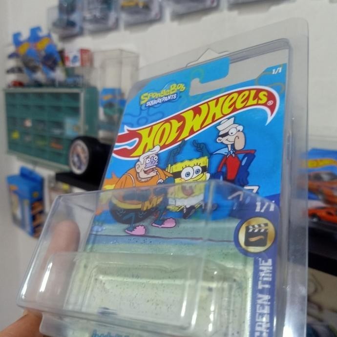 Jual Hotwheels Spongebob Invisible Boatmobile Custom | Shopee Indonesia