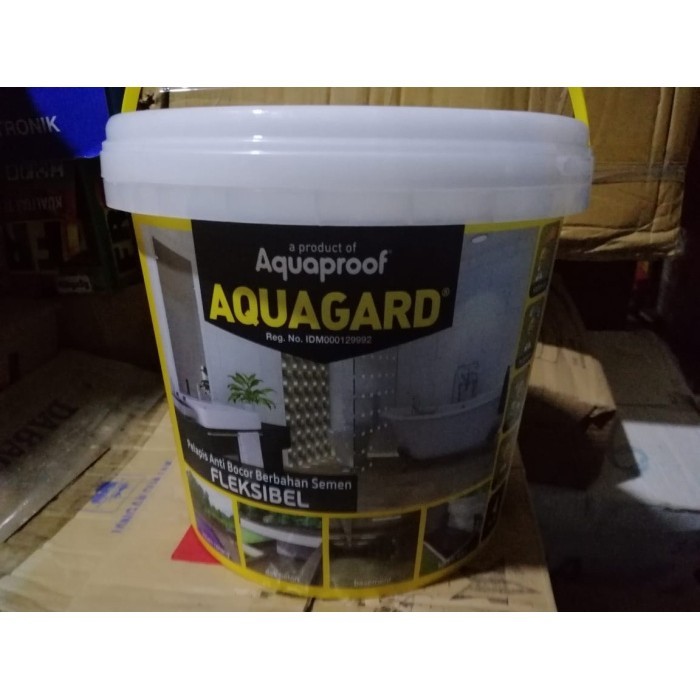 Jual CAT PELAPIS ANTI-BOCOR AQUAGARD BY AQUAPROOF 1 GALON / 4 KG ...