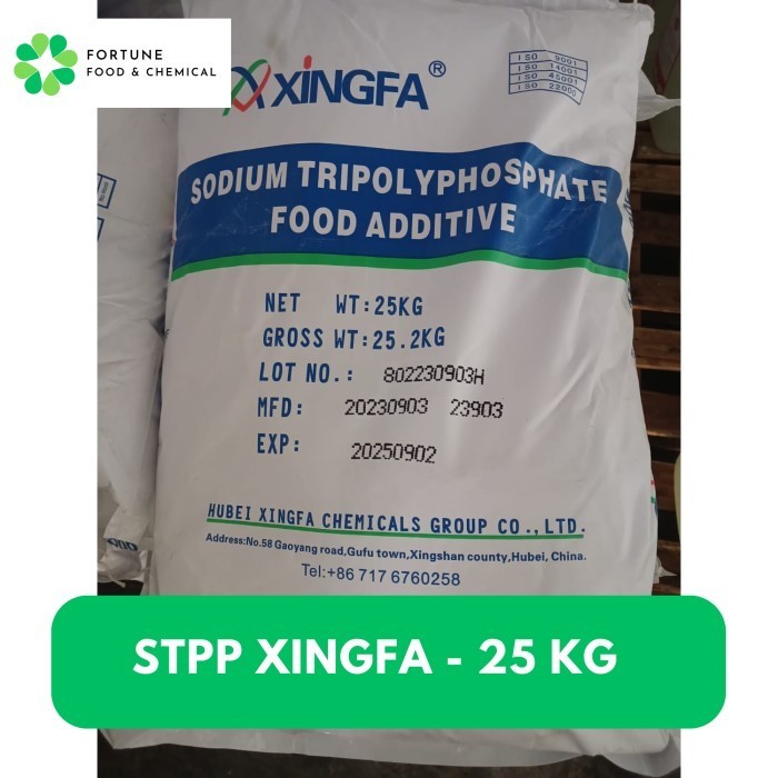 Jual Stpp Food Grade Xingfa / Pengenyal Bakso, Mie, Dll / 25Kg | Shopee ...