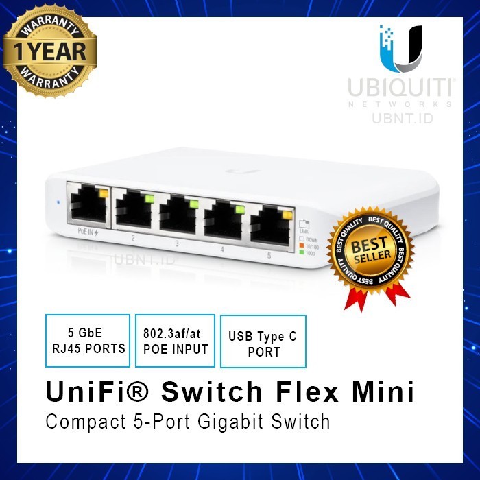 Jual Usw-Flex-Mini Unifi Switch Flex Mini 1 Unit | Shopee Indonesia