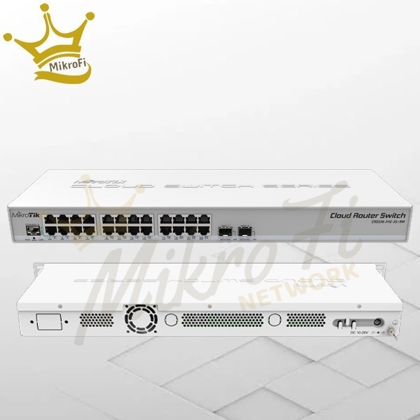 Jual Mikrotik Crs 326 24G 2S+ Rm Crs326-24G-2S+Rm | Shopee Indonesia