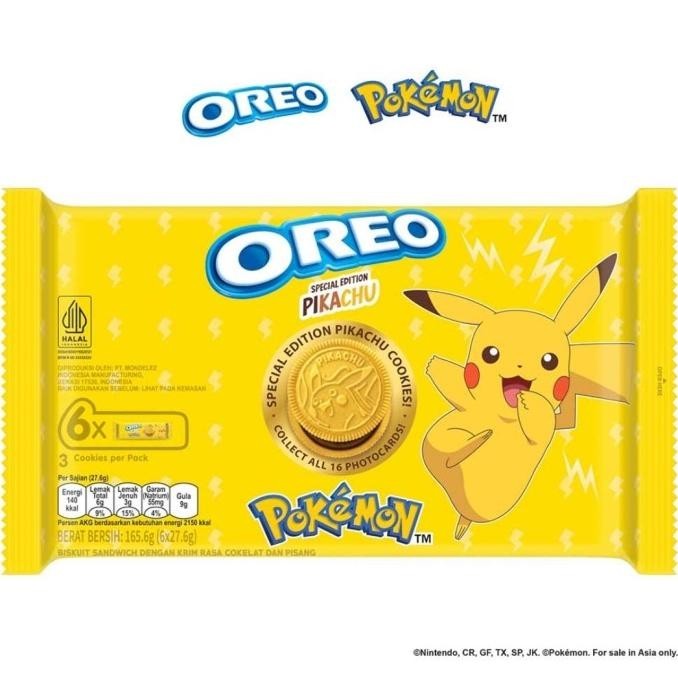 Jual Pokemon Oreo Cookie Pikachu Special Edition Moncolle Tomy Tcg ex ...