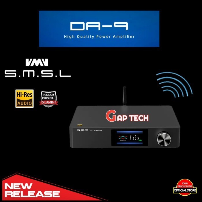 Jual Smsl Da-9 / Da 9 / Da9 Hi-Res Bluetooth Digital Amplifier Original ...