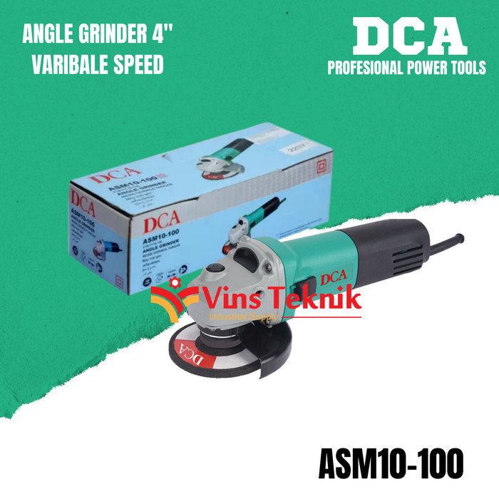 Jual Mesin Gerinda Tangan Dca Asm10-100 Angle Grinder 4Inch Variable ...