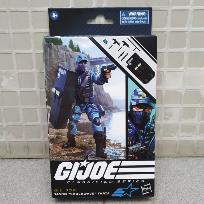 Jual HASBRO GI-JOE CLASSIFIED SERIES JASON SHOCKWAVE FARIA GIJOE ...