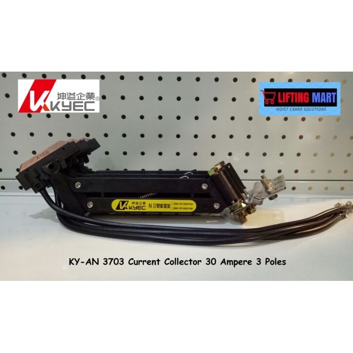 Jual Ky-An 3703 Current Collector 30 Ampere Original Kyec For Hoist ...