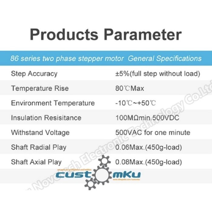 Jual Stepper Motor 86 Nema34 Cnc Router Milling 12Nm | Shopee Indonesia
