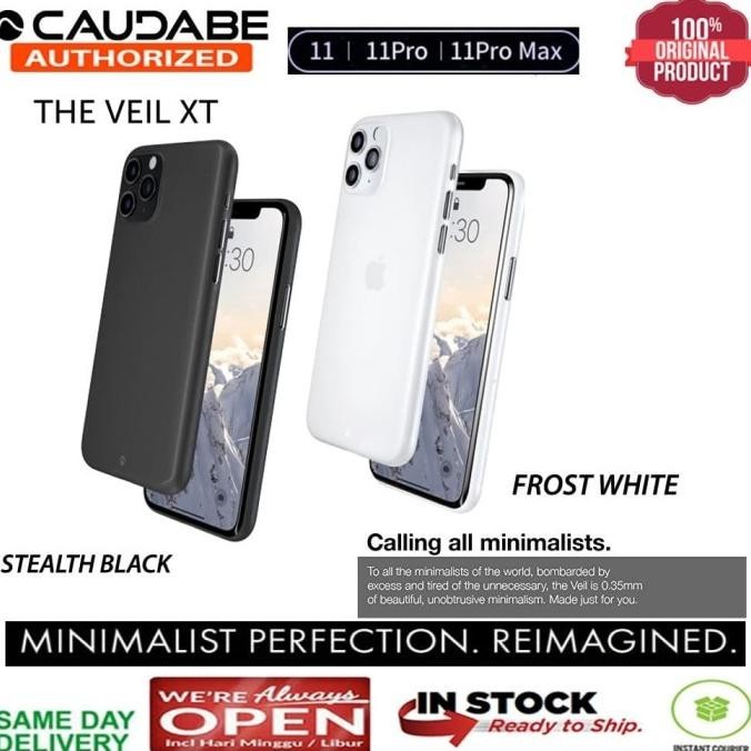 Jual Iphone 11 / 11 Pro / 11 Max Case Original Caudabe The Veil Xt (0 ...