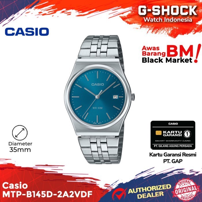 Jual Casio General Mtp-B145D-2A2Vdf Mtp-B145D Mtp-B145 Mtpb145 Mtp ...