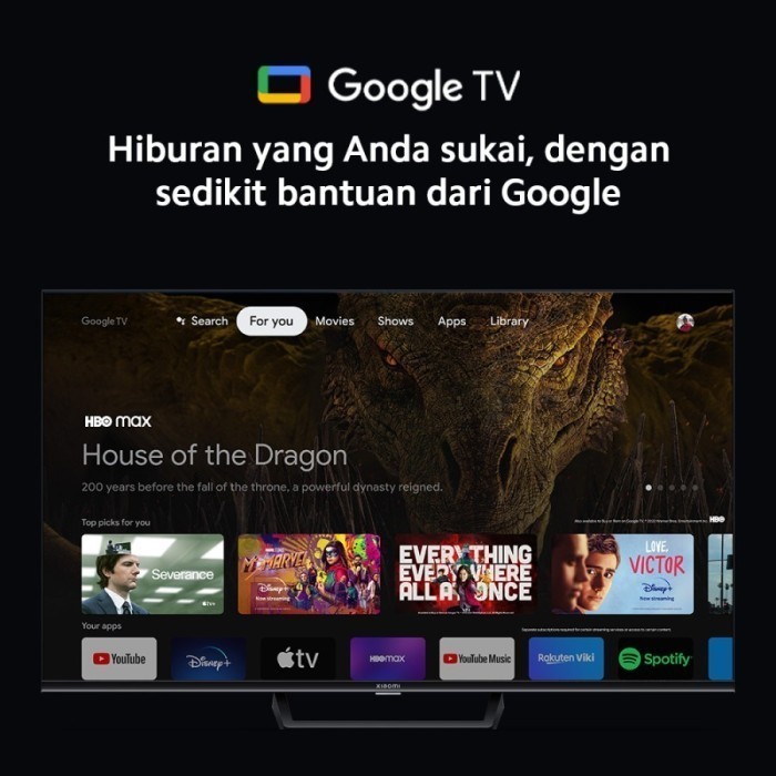 Jual Smart Google Tv Android Xiaomi Tv A Pro 43" 4K Uhd Dolby Hdr10 Resmi | Shopee Indonesia