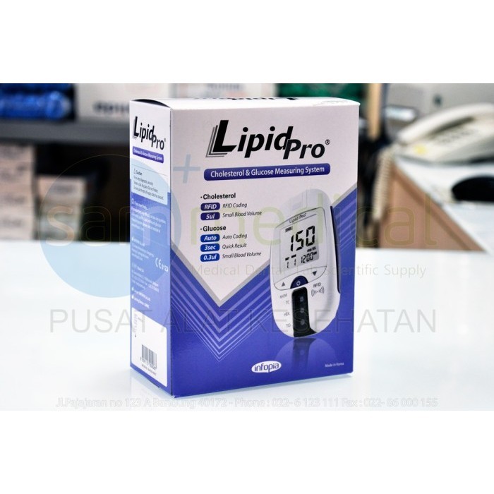 Jual Lipid Pro Kolesterol Trigliserida Hdl Ldl Glucose Meter | Shopee ...