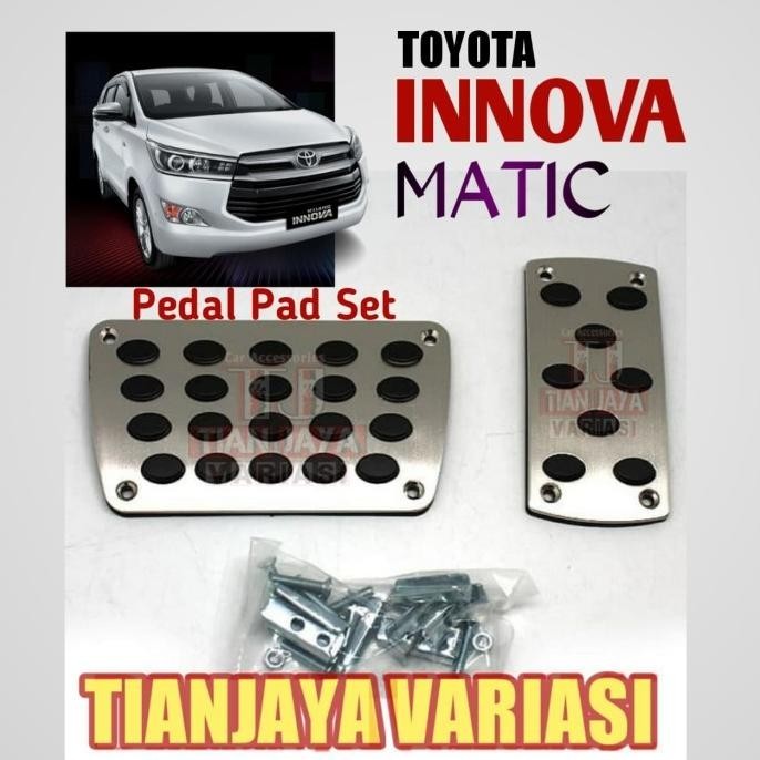 Jual Pedal Pad Mobil Toyota Innova A/T Matic Pedal Gas Alumunium Anti ...