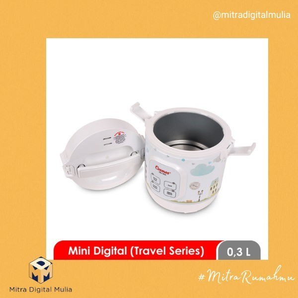 Jual [Cod] Cosmos Crj 1031 4In1 Mini Digital Rice Cooker Crj1031 0.3 ...