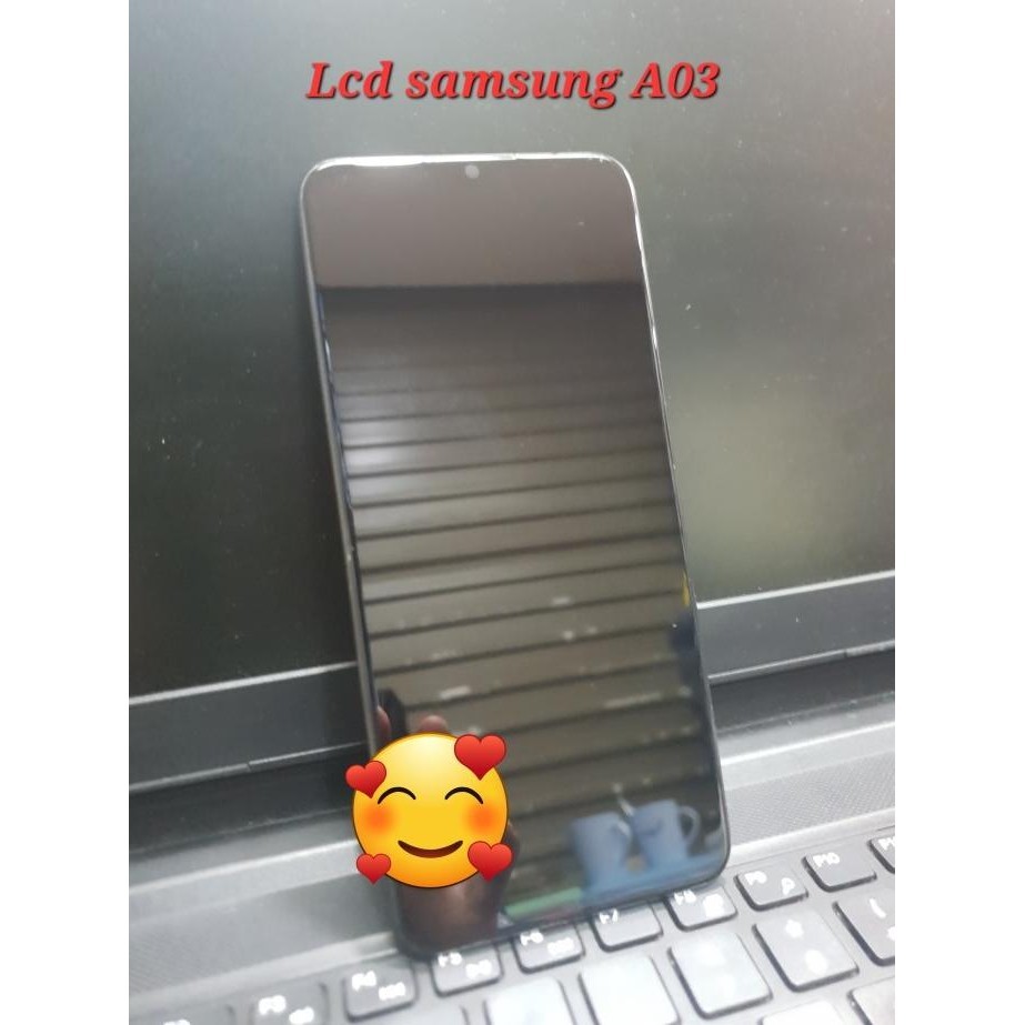 Jual LCD Samsung A03 A037 Original 2nd Copotan + Frame | Shopee Indonesia