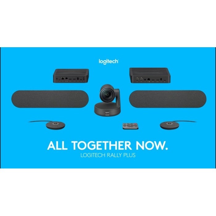 Jual Logitech Rally Plus System Ultra Hd Video Conference | Shopee ...