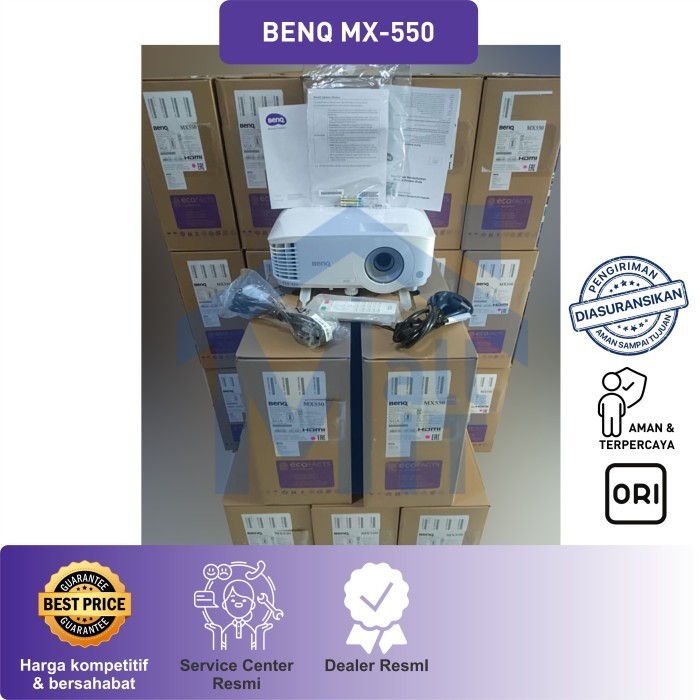 Jual Proyektor Benq Mx550 Mx-550 Mx 550 Dlp Xga 3600 Lumen Projector Resmi | Shopee Indonesia