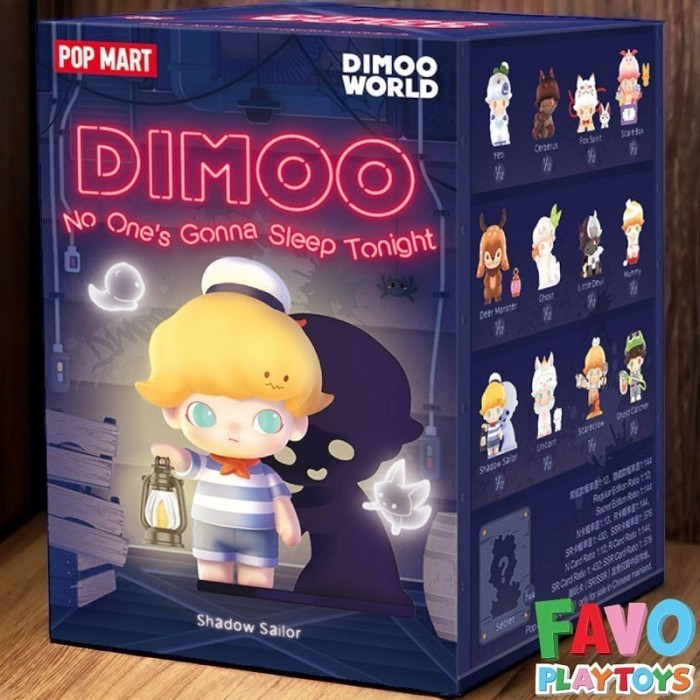 Jual POP MART x DIMOO No One's Gonna Sleep Tonight Series Blind Box ...
