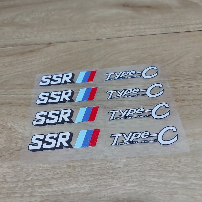 Jual STIKER SET SSR TYPE C PRINT TRANSPARAN LIKE ORIGINAL | Shopee ...