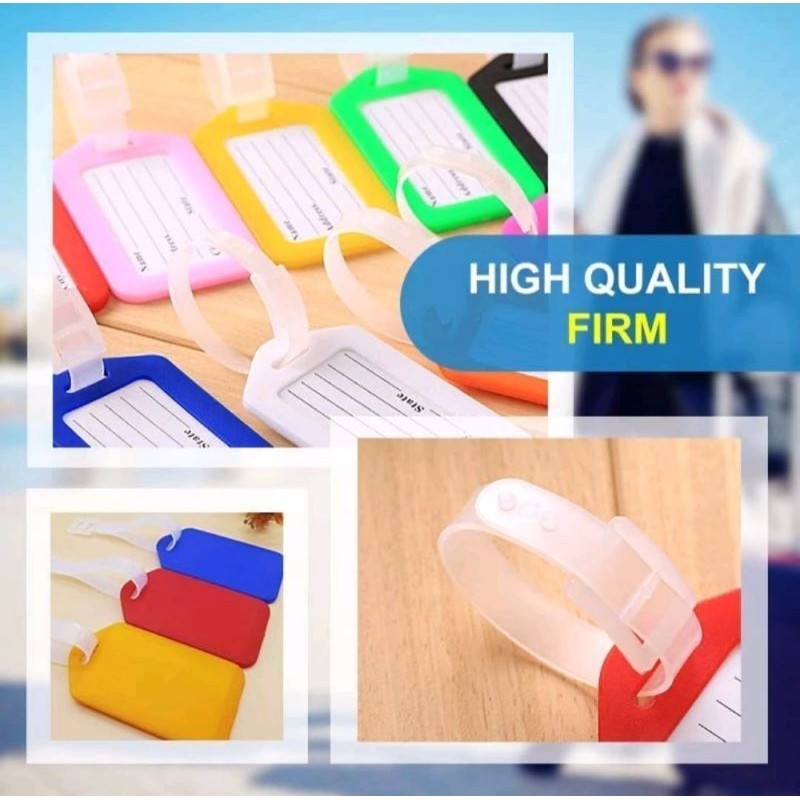 Jual Koper Tas Label Gantung Luggage Tag Gantungan Travel Name Tag ...