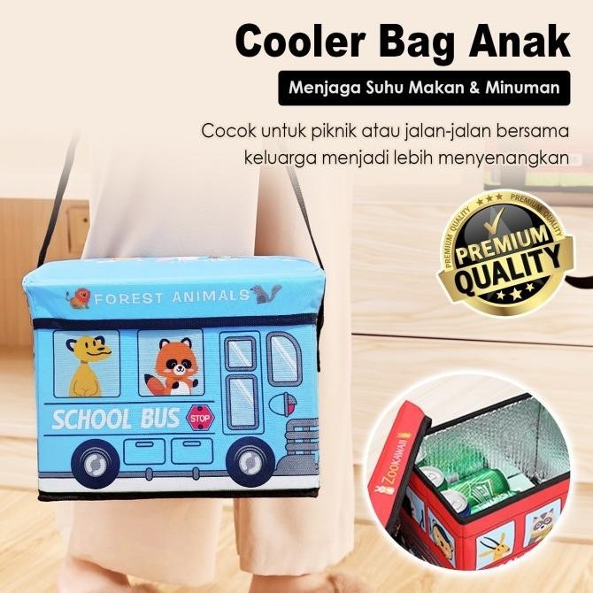 Jual Cooler Box Anak Karakter Tas Piknik Pendingin Makanan Storage ...