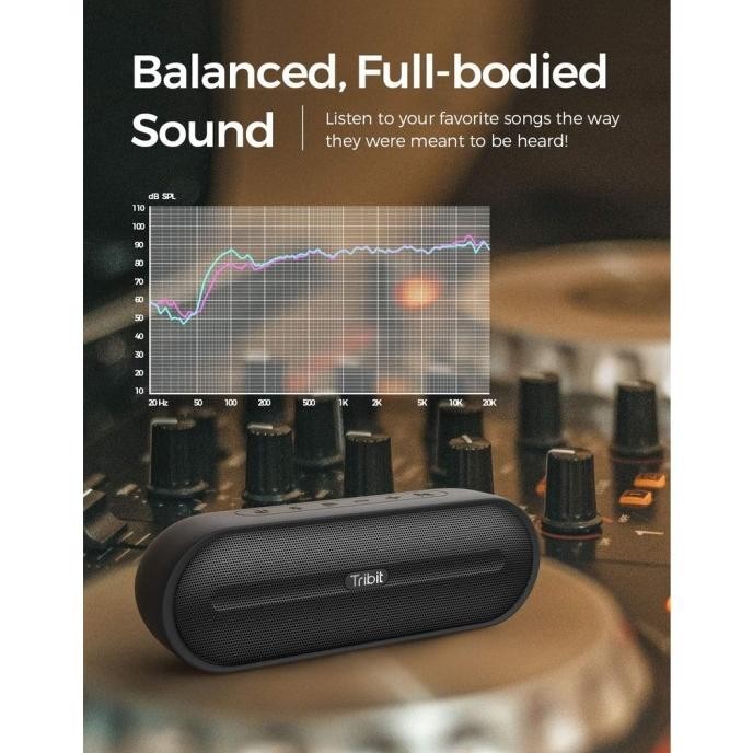 Jual Tribit ThunderBox Plus (Maxsound Plus) Speaker Bluetooth 5.0 IPX7 ...