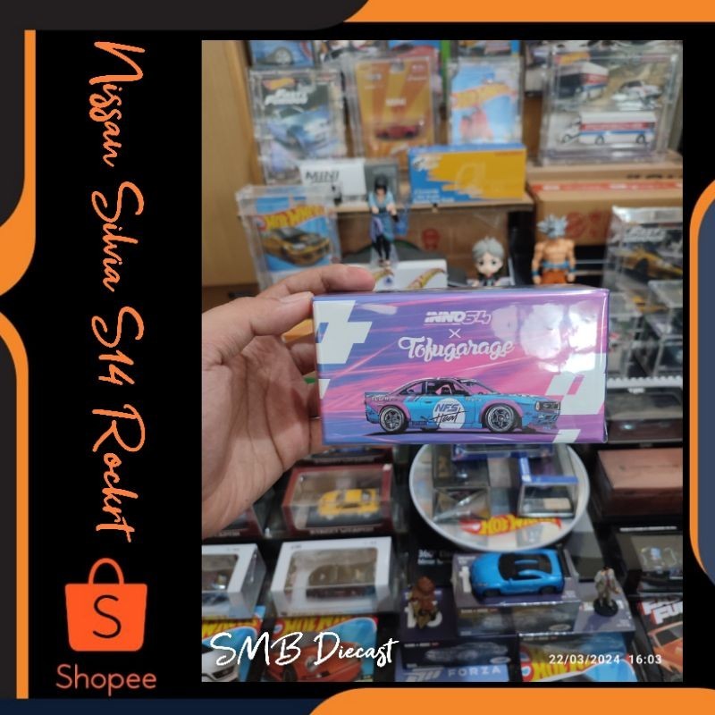 Jual INNO64 NISSAN SILVIA S14 ROCKET BUNNY NFS HEAT STYLE SPECIAL ...