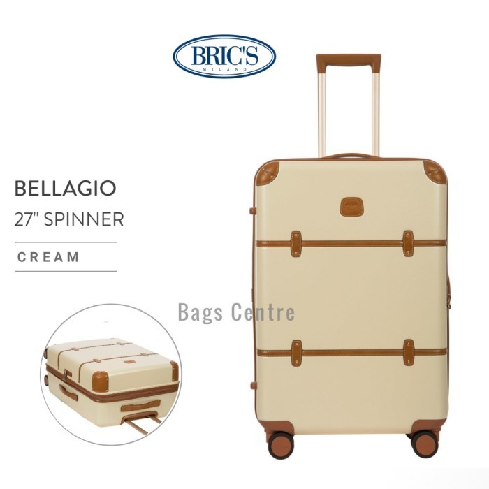 Jual Koper BRICS Bellagio 27 Inch Spinner Medium Hardside - Cream ...