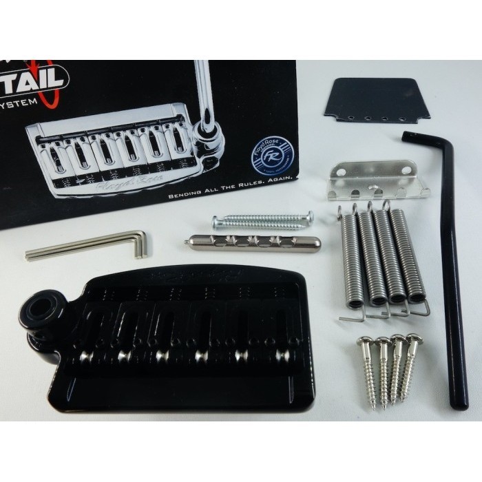 Jual NEW!!! Floyd Rose Rail Tail Wide Guitar Tremolo Bridge Black ...