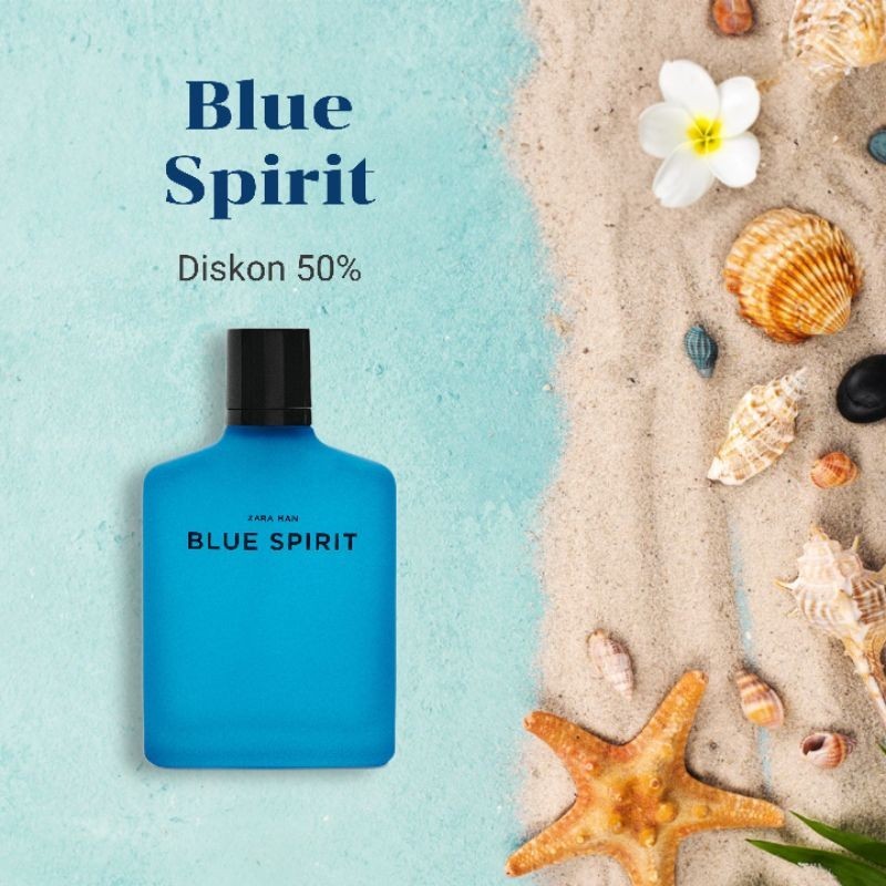 Jual Parfume Zara Man Blue Spirit EDP 100 ML | Shopee Indonesia