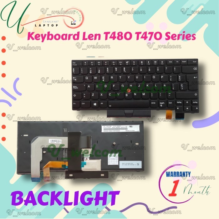 Jual KEYBOARD LAPTOP NOTEBOOK LENOVO THINKPAD T470 T480 BACKLIGHT ...