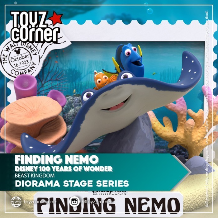 Jual Beast Kingdom DS-138 Disney 100 Years Of Wonder - Finding Nemo ...