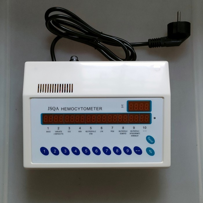 Jual digital differential blood cell counter hemositometer | Shopee ...