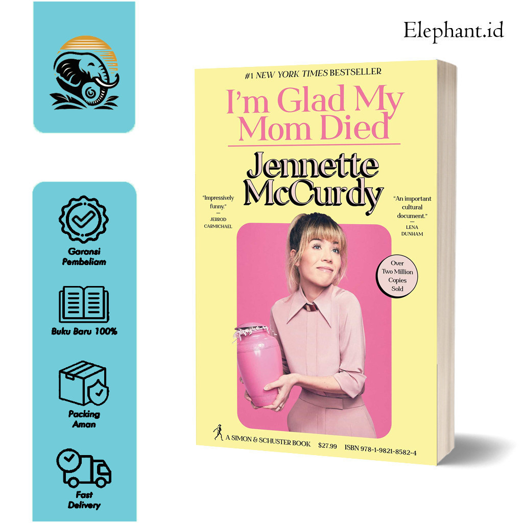 Jual Im Glad My Mom Died Jennette Mccurdy English Shopee Indonesia