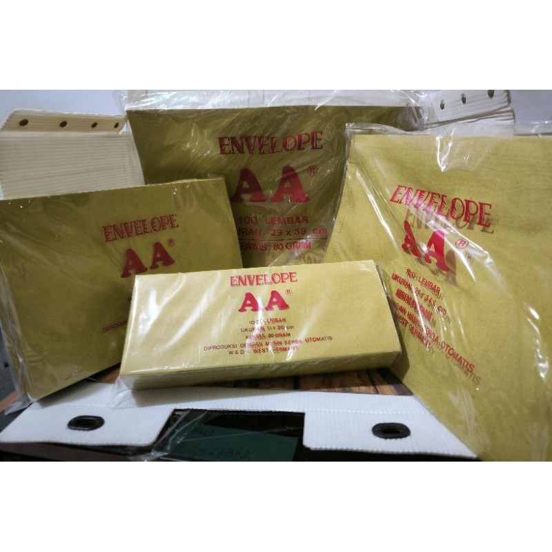 Jual Amplop coklat AA dinas Envelope per 10lembar | Shopee Indonesia