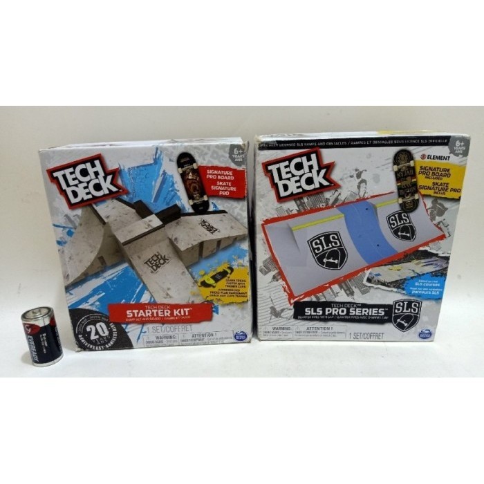 Jual [LBS] Spinmaster tech deck starter kit sls pro series skateboard ...