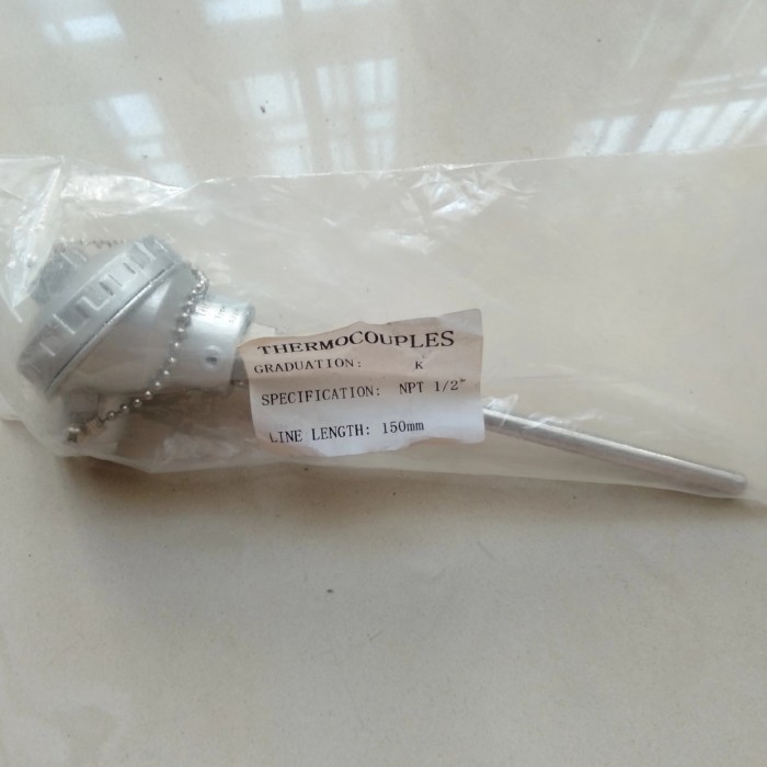 Jual Custom thermocouple tipe K sensor dia 5mm x 150mm -ls01 | Shopee ...