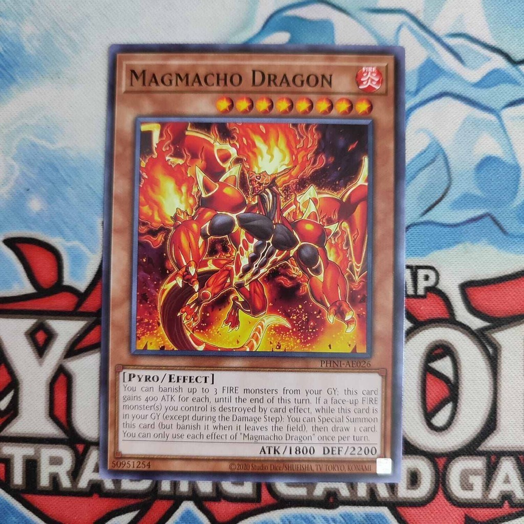 Jual yugioh AE magmacho dragon PHNI-AE026 C original | Shopee Indonesia