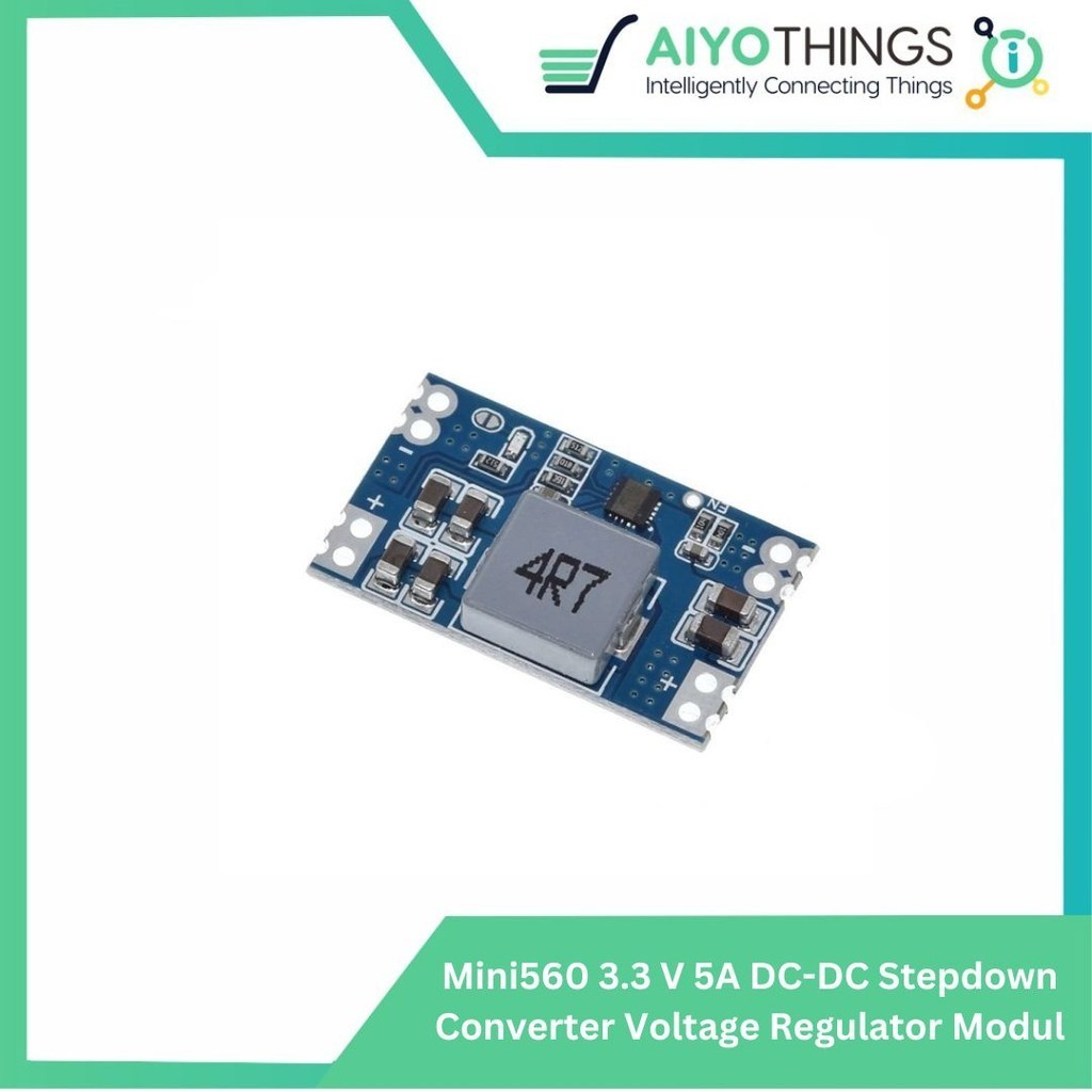 Jual Mini560 3.3 V 5A DC-DC Stepdown Converter Voltage Regulator Modul ...
