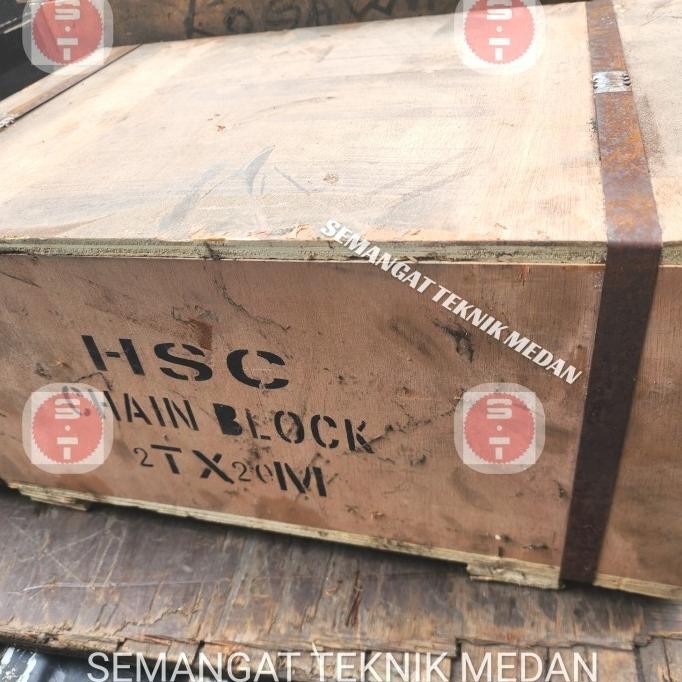 Jual CHAIN BLOCK TAKEL KEREKAN KATROL HOIST 2TON 2 TON 20 METER 20MTR ...