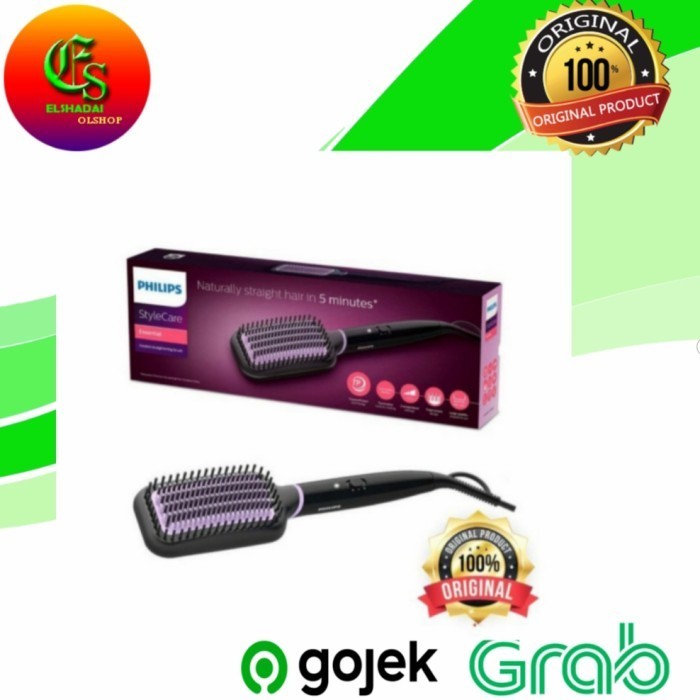 Jual Philips BHH880 Heated Straihtening Sisir Pelurus Rambut Elektrik ...