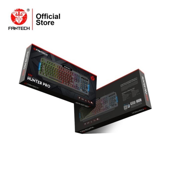 Jual Keyboard Fantech Hunter Pro K511 Gaming Keyboard | Shopee Indonesia