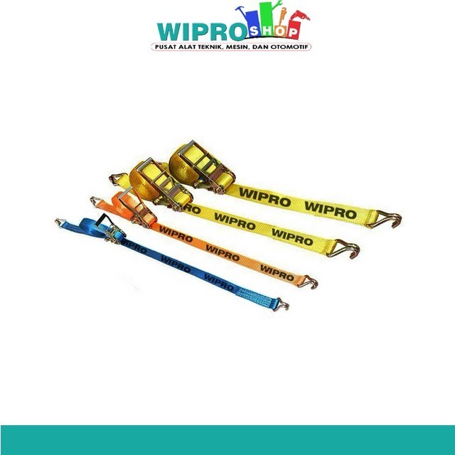 Jual Wipro Webbing Cargo Lashing WCL 1T12 1TON X 12M Biru | Shopee ...