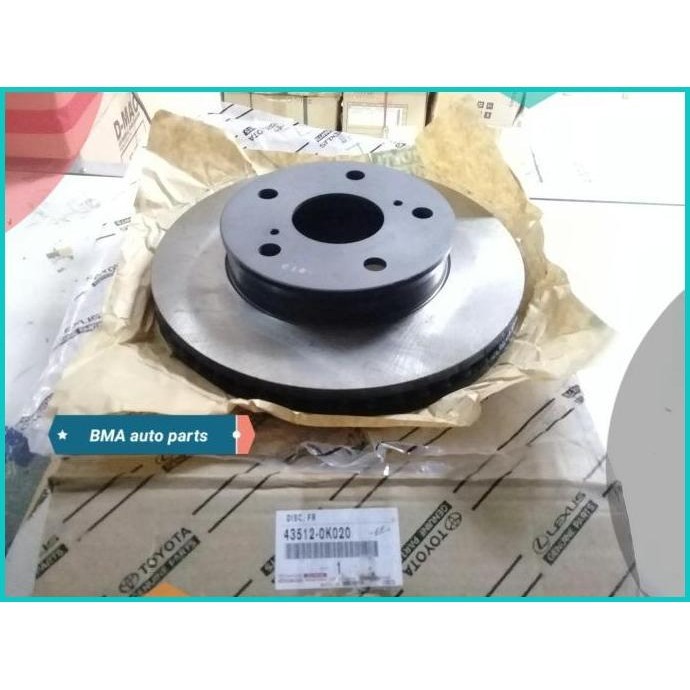 Jual Piringan rem disc brake innova Original Toyota Genuine 43512-0k020 ...