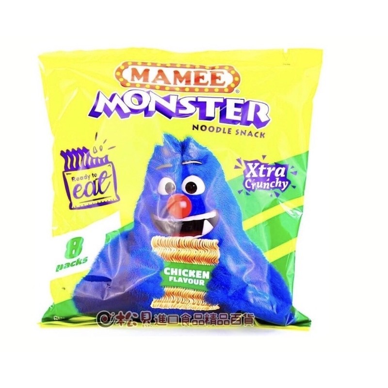 Jual MAMEE / MAMI / MAME MONSTER SNACK NOODLE RINGAN MIE KREMES ...