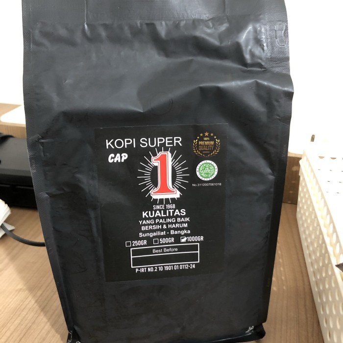 Jual Kopi Bubuk Cap 1 ( Robusta ) 1 Kg Kualitas Kopi Bangka | Shopee ...